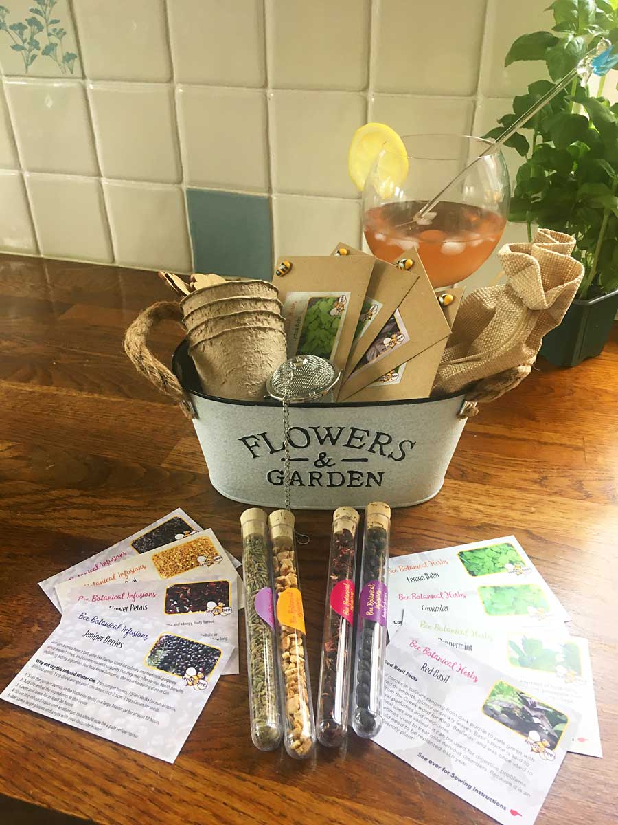 Bee Botanical Gift Set - Garden Herb & Infusions to tingle your ...